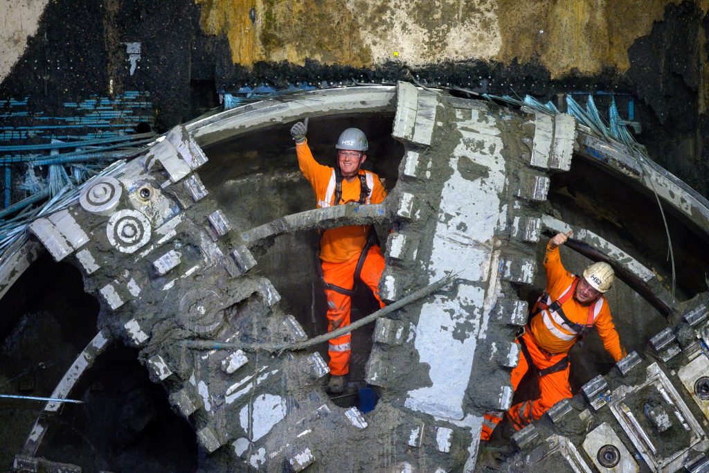 HS2's finished logistics tunnel lays groundwork for London tunnels ...