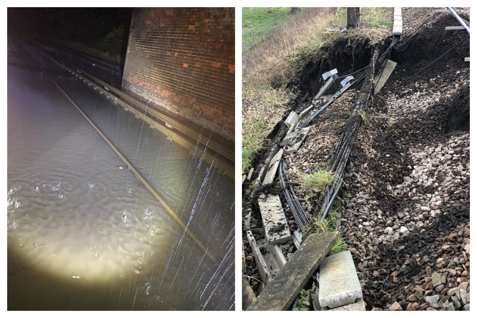 Storm Henk triggers landslide chaos across UK rail network | Ground ...