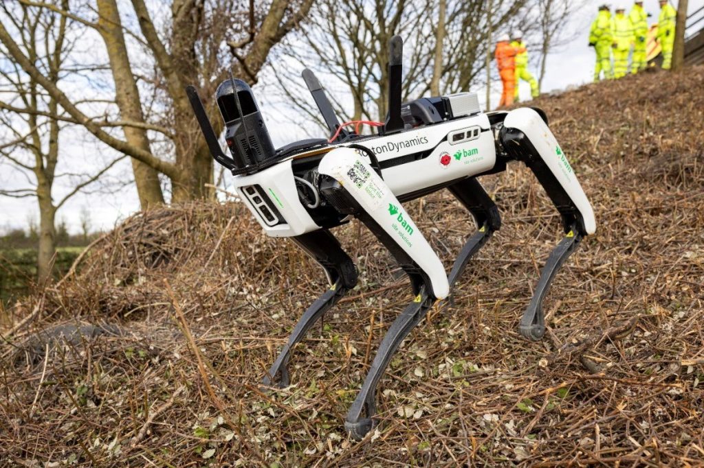 National Highways trials four-legged robot for inspection of ...