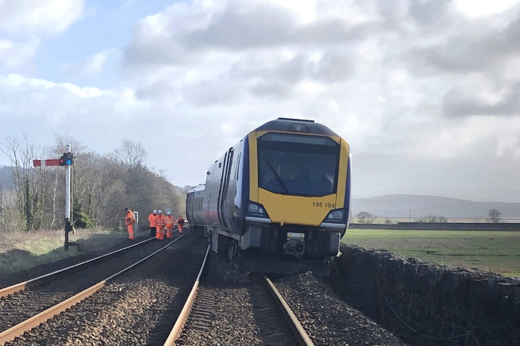 Investigations continue into ‘sinkhole’ beneath tracks after Cumbria ...