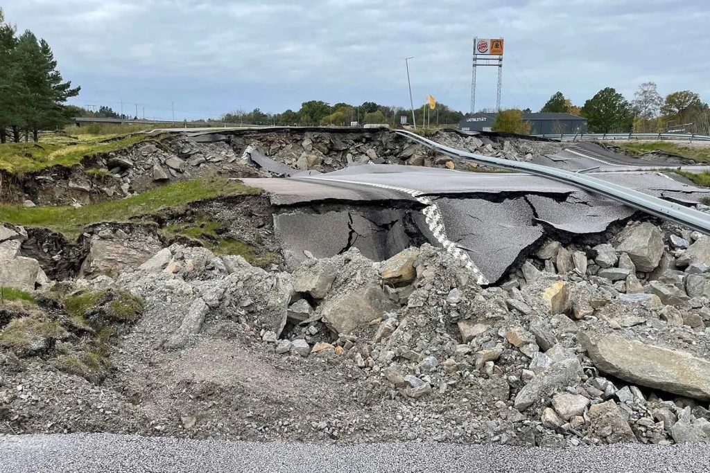 Investigation finds Sweden landslide triggered by man-made factors ...