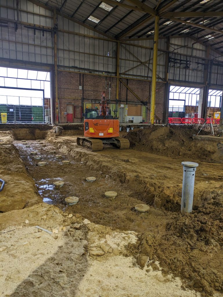 Van Elle subsidiary completes UK's largest indoor helical piling ...