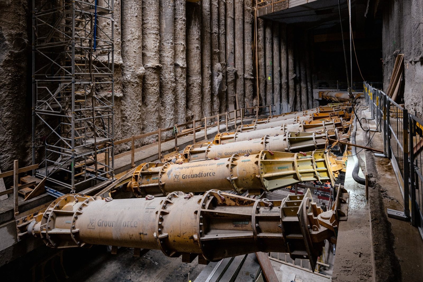 Deep excavations: Complex propping on Vienna's metro expansion | Ground ...