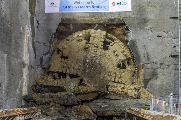 Final TBM close to breakthrough on Sydney Metro airport line | Ground ...
