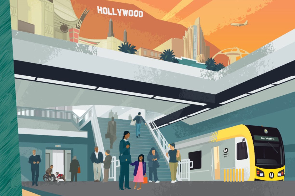 Los Angeles metro extension to connect major rail lines moves forward ...