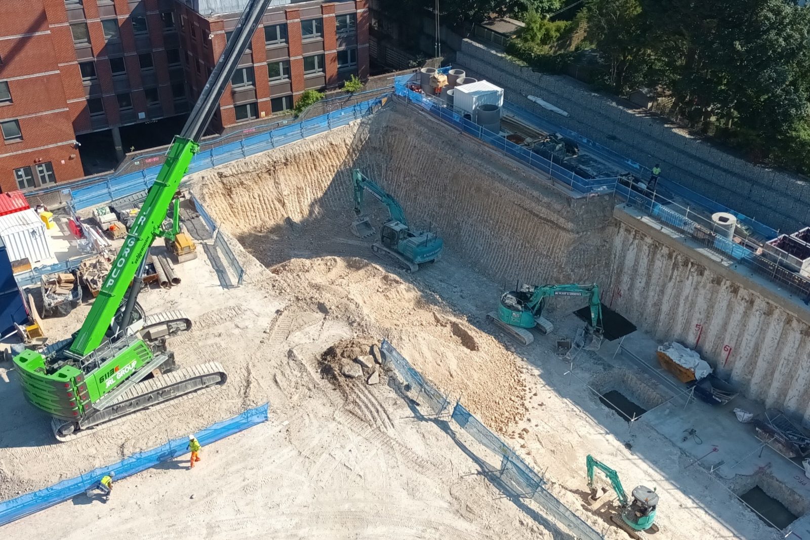 Underground structures | Designing out piles on a Brighton basement in ...