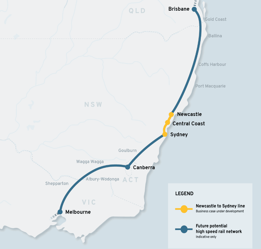 Ground investigations begin for Australia’s first high speed rail line ...