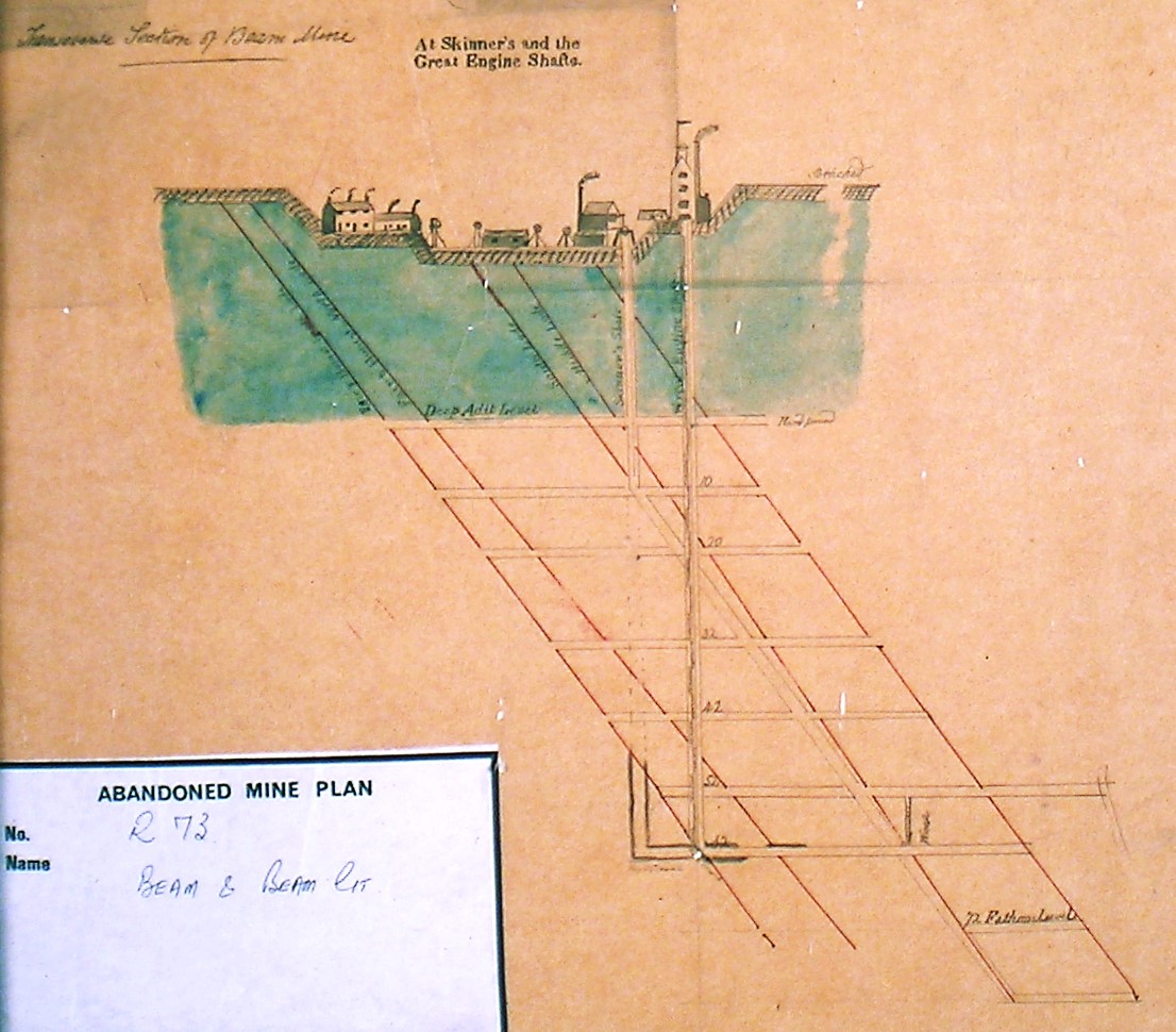 Large fissure on A30 link road connected to 19th century tin mine ...