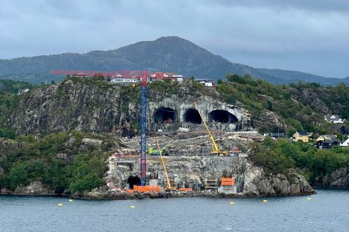 Rock tunnel for £1.7bn Norway road scheme takes shape | Ground Engineering