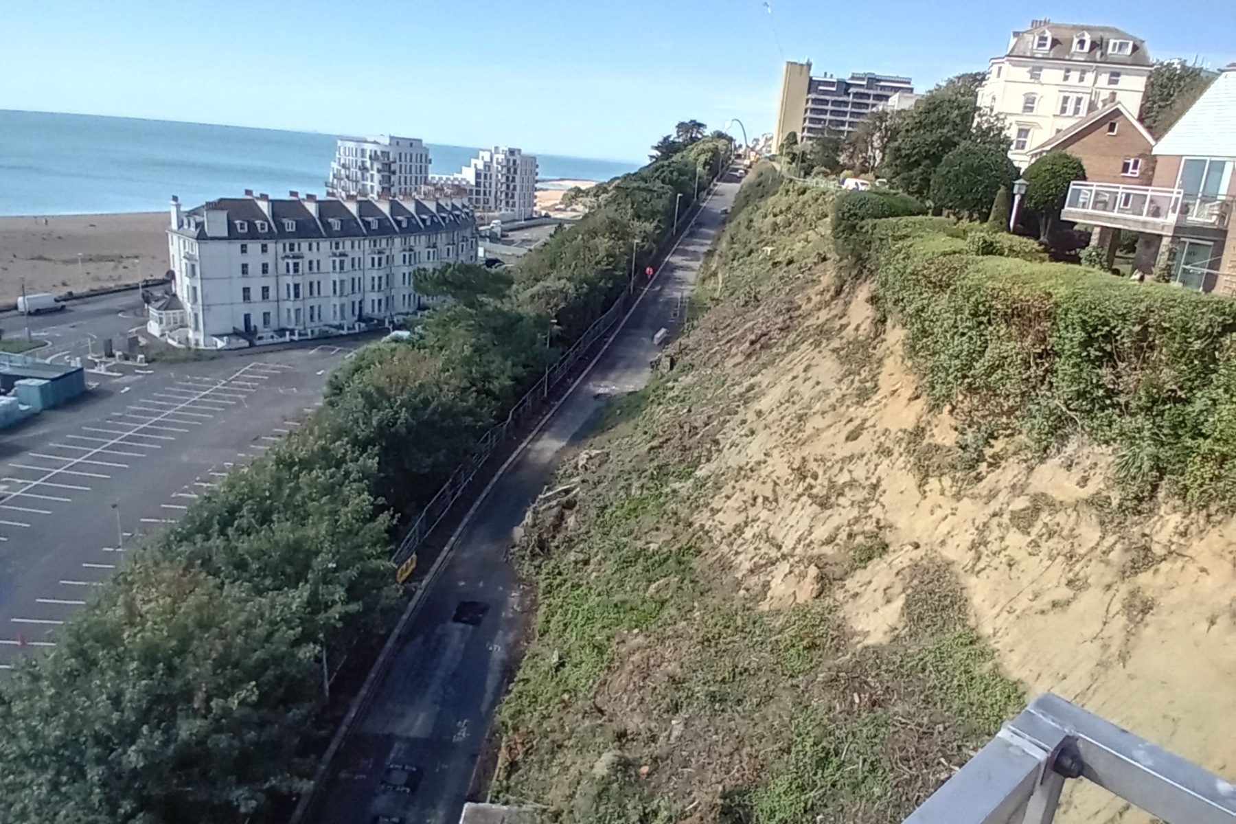 Landslide-hit Folkestone road to stay closed until summer 2025 | Ground ...