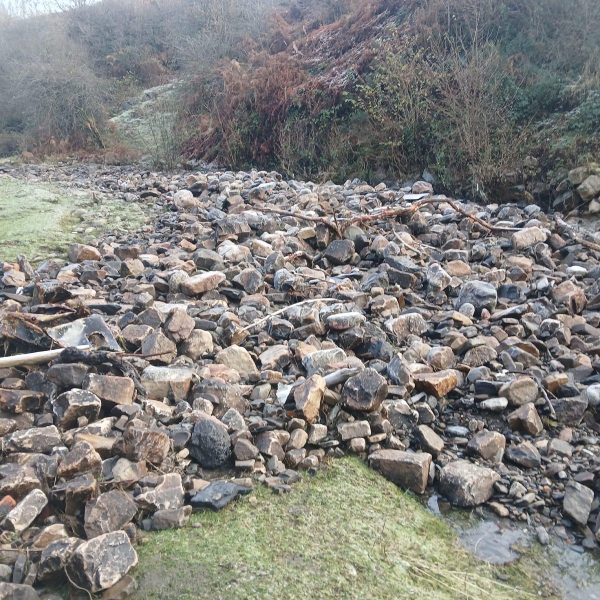 Giant Sinkhole Merthyr Tydfil