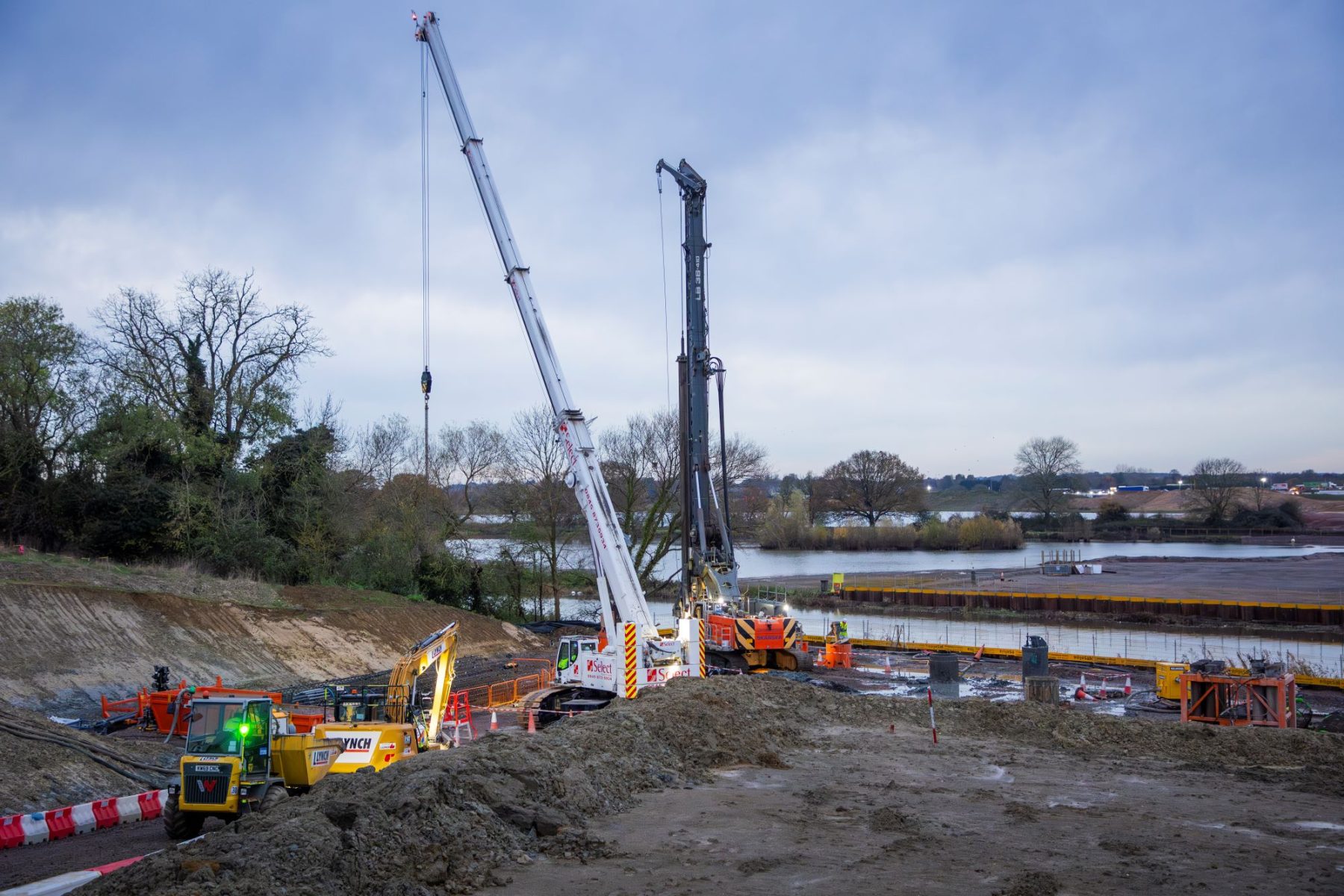 A428 Black Cat to Caxton Gibbet project takes shape one year after ...