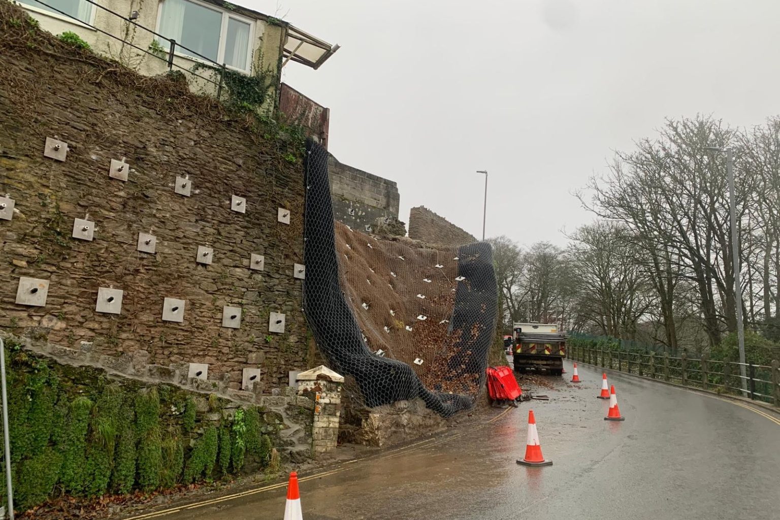 Cornwall Council in legal wrangle with landowner over landslide repair ...