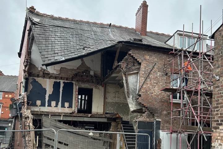 Collapsed building in Greater Manchester raises basement planning ...
