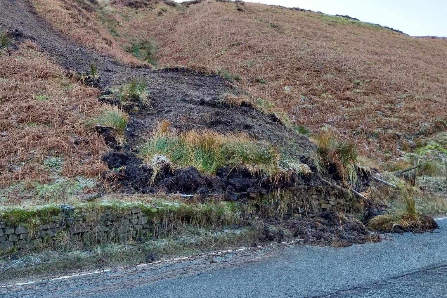 New Year’s Day landslide closes A59 at Kex Gill | Ground Engineering