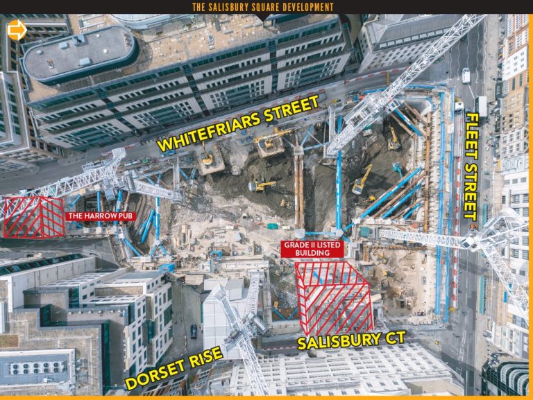 Digging deep on Fleet Street for the Salisbury Square development ...