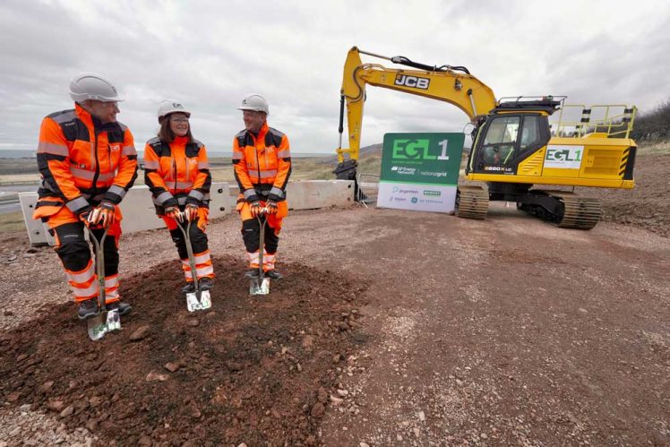Construction starts on £2.5bn Eastern Green Link 1 electricity ...