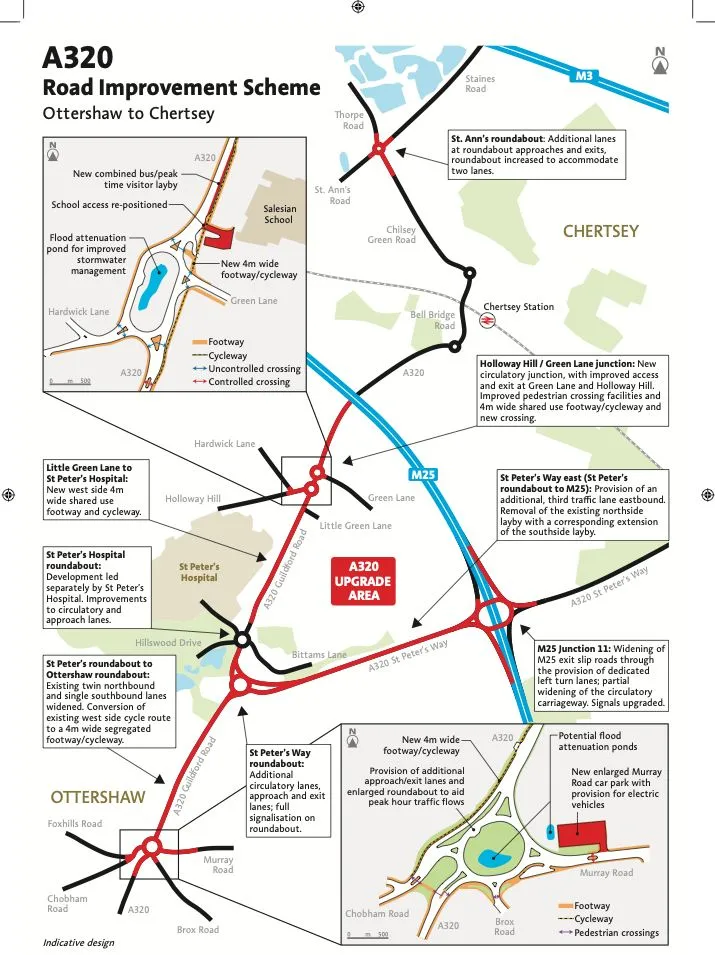 Graham to deliver £42M upgrade to A320 road in Surrey | Ground Engineering