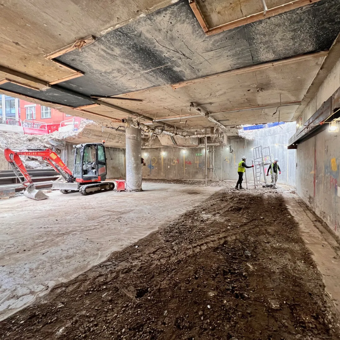Basements: Building on past foundations at 65 Crutched Friars | Ground ...