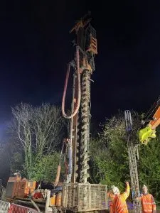 Piling completed for new gantries on A38 Saltash Tunnel upgrade ...