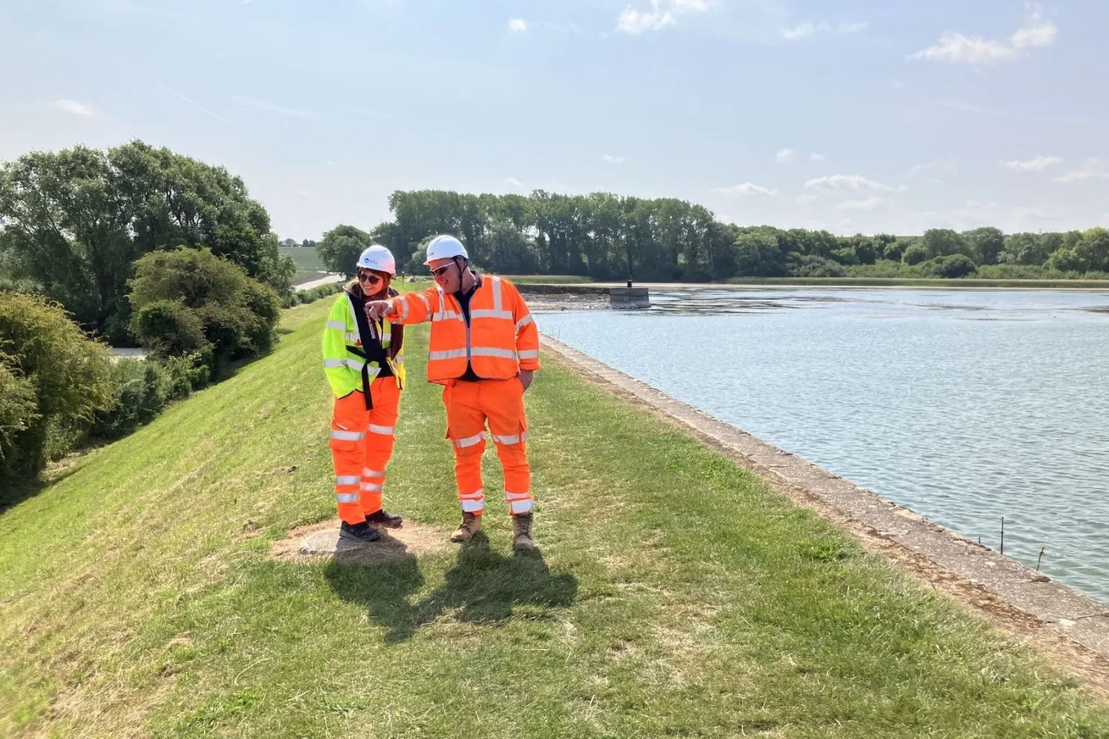 Piling work to start next month on £6M Hertfordshire reservoir ...
