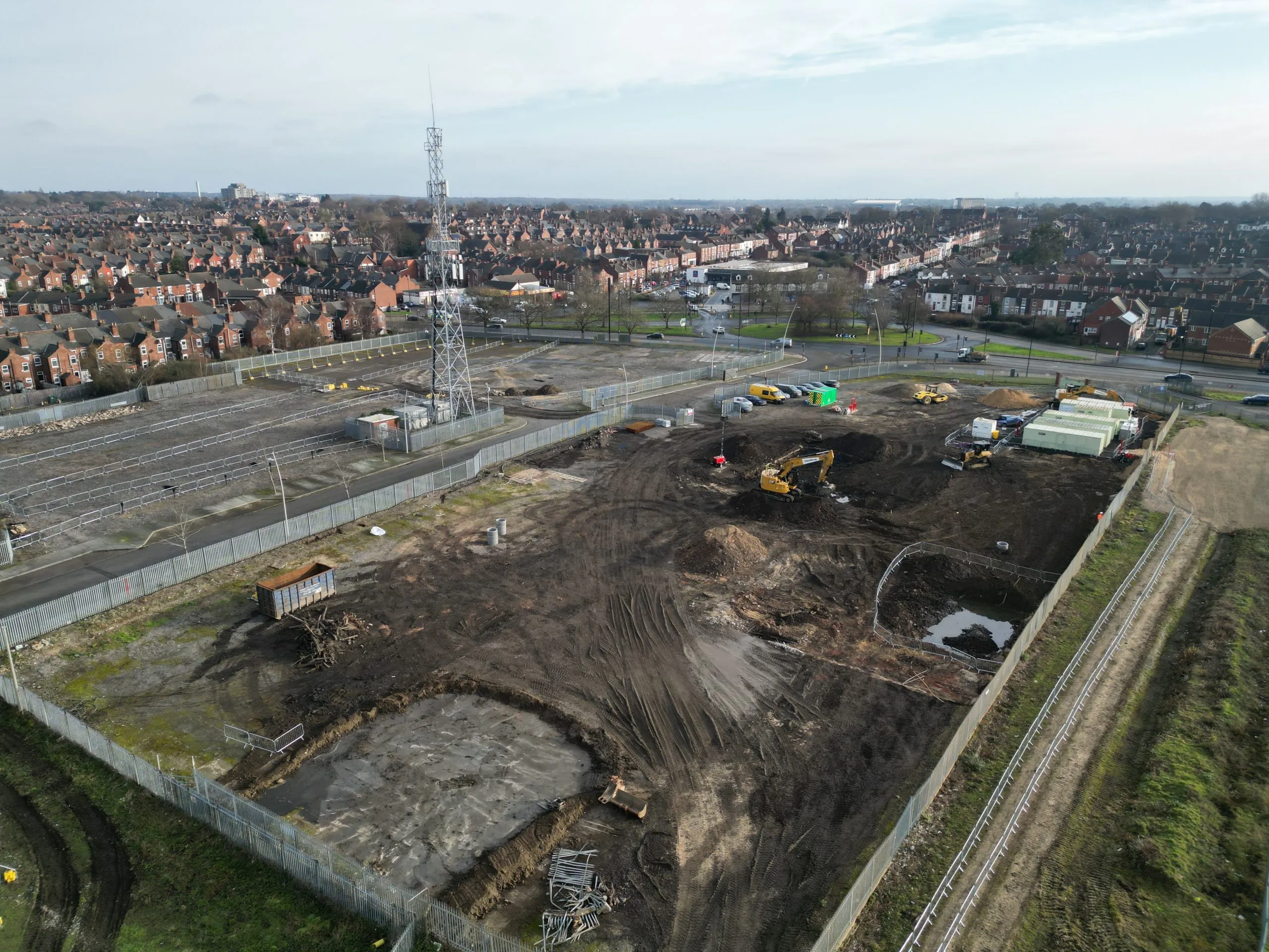 Doncaster's Waterfront East remediation project tackles brownfield ...
