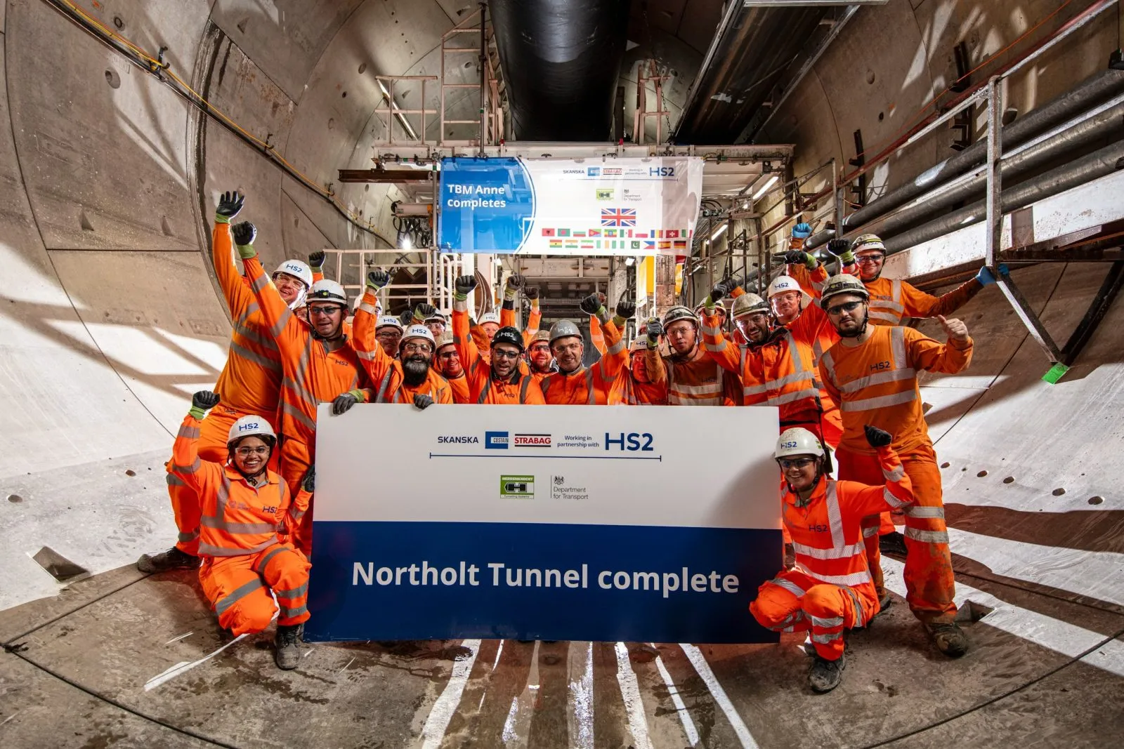 HS2: Final TBM completes Northolt tunnel after ‘straightforward’ drive ...