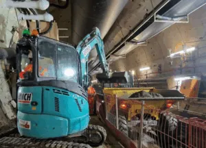 Lessons in ground freezing from HS2 cross passage construction | Ground ...