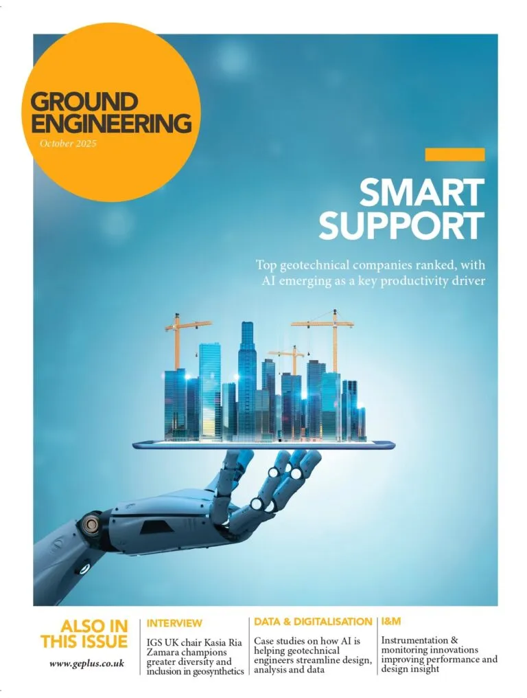 Digital Magazine: Ground Engineering - October 2025 | Ground Engineering