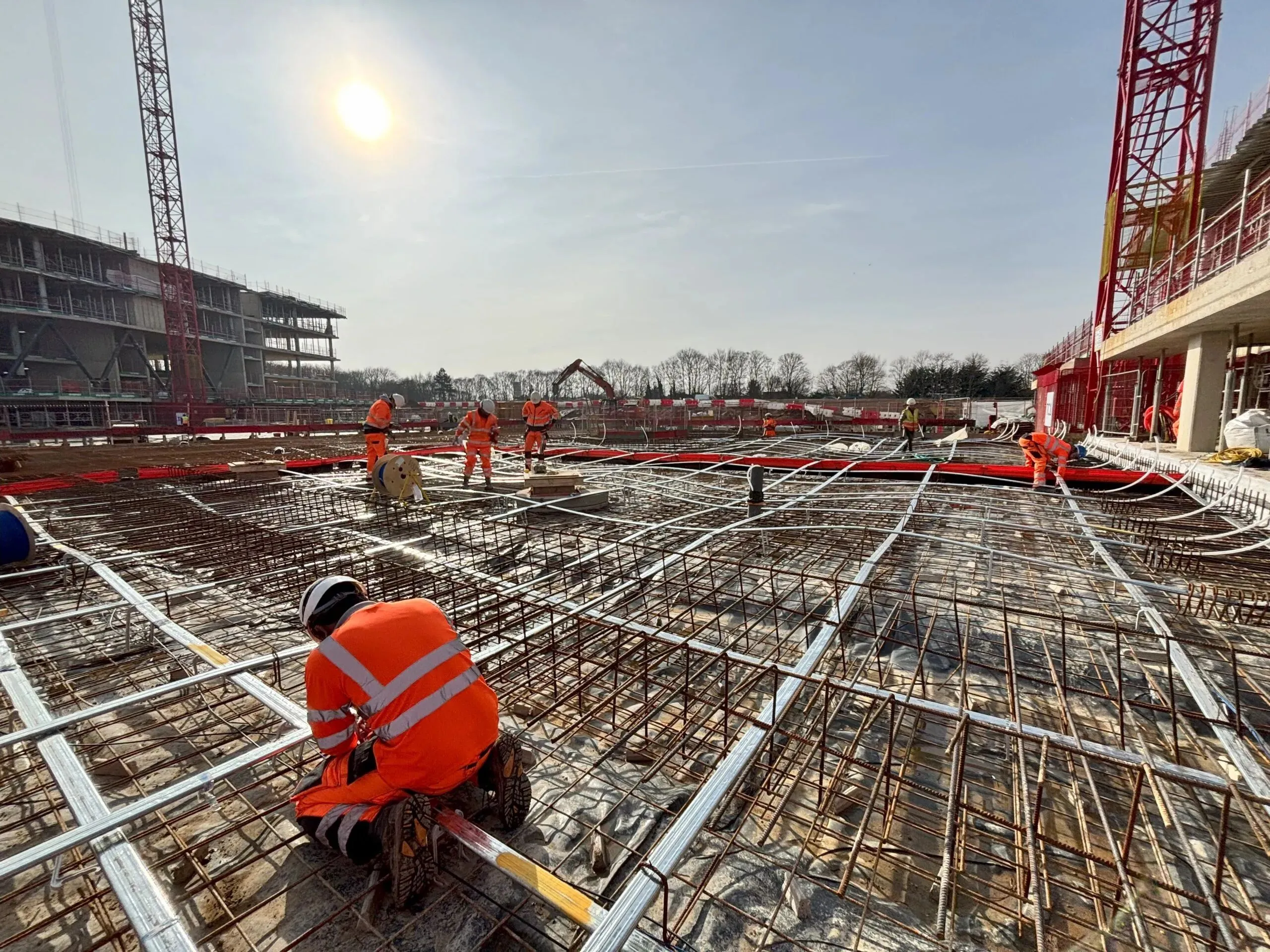 Oxford Science Park project adopts active slab with substructure fibre optic monitoring | Ground ...