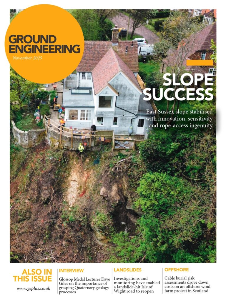 Digital Magazine: Ground Engineering - November 2025 | Ground Engineering