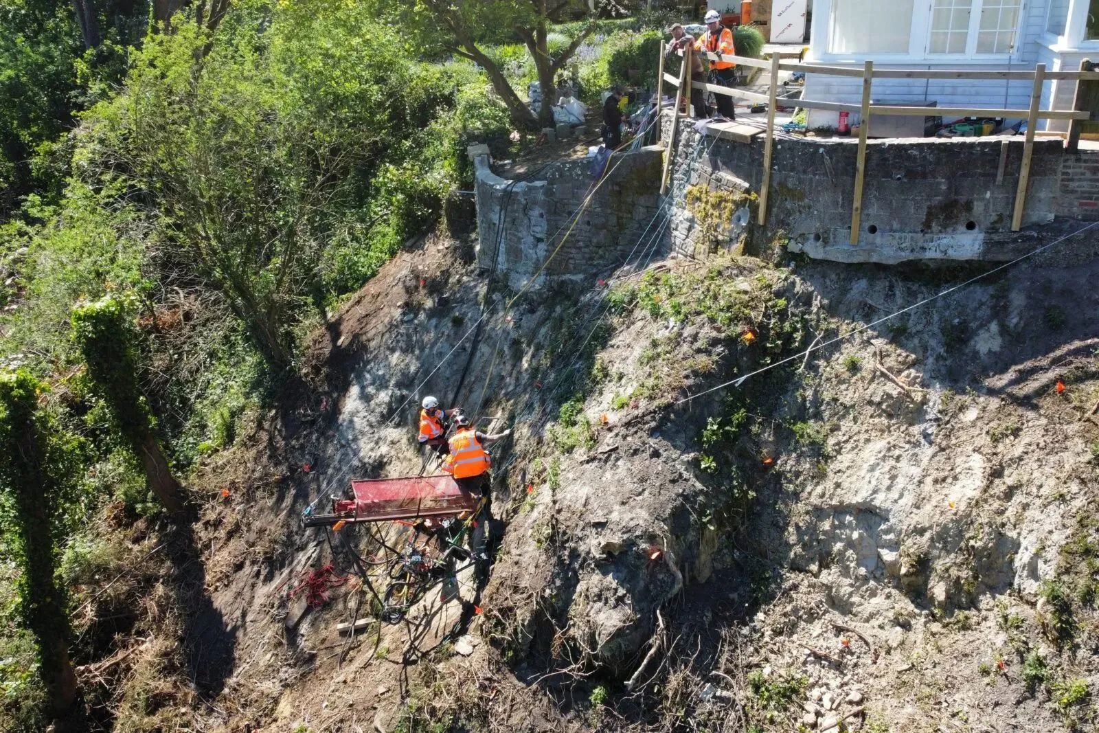 GE’s November issue covers an East Sussex slope remediation project ...