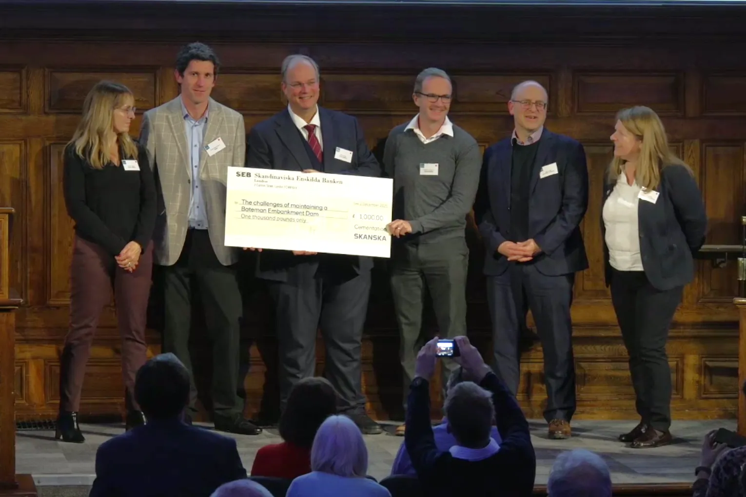Bateman embankment dam scheme wins 2025 Fleming Award | Ground Engineering