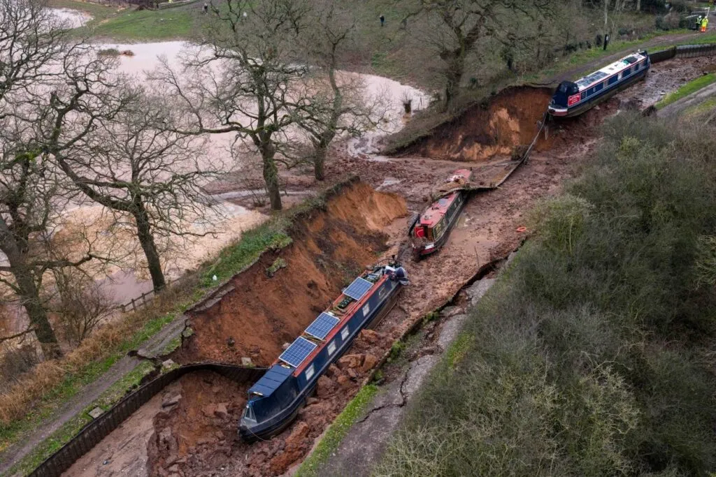 Shropshire canal collapse to cost ‘millions’ as investigation continues ...