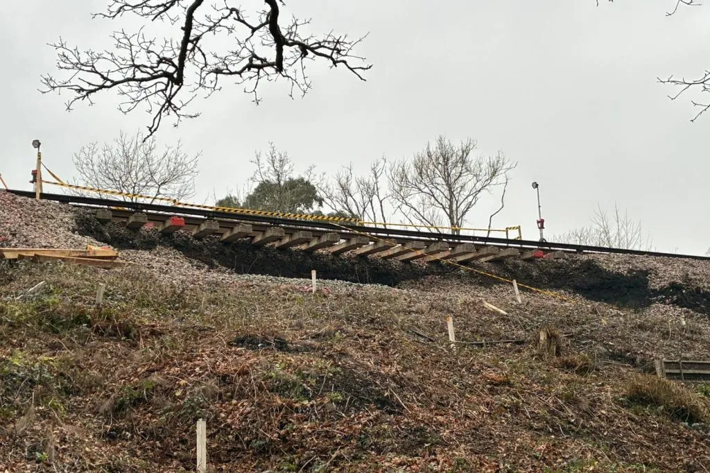 Landslip repairs close rail line for three weeks | Ground Engineering
