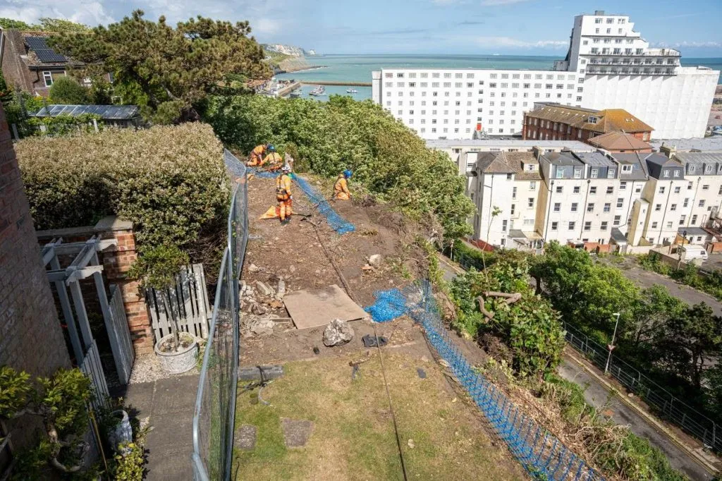 CAN begins Folkestone cliff stabilisation project | Ground Engineering