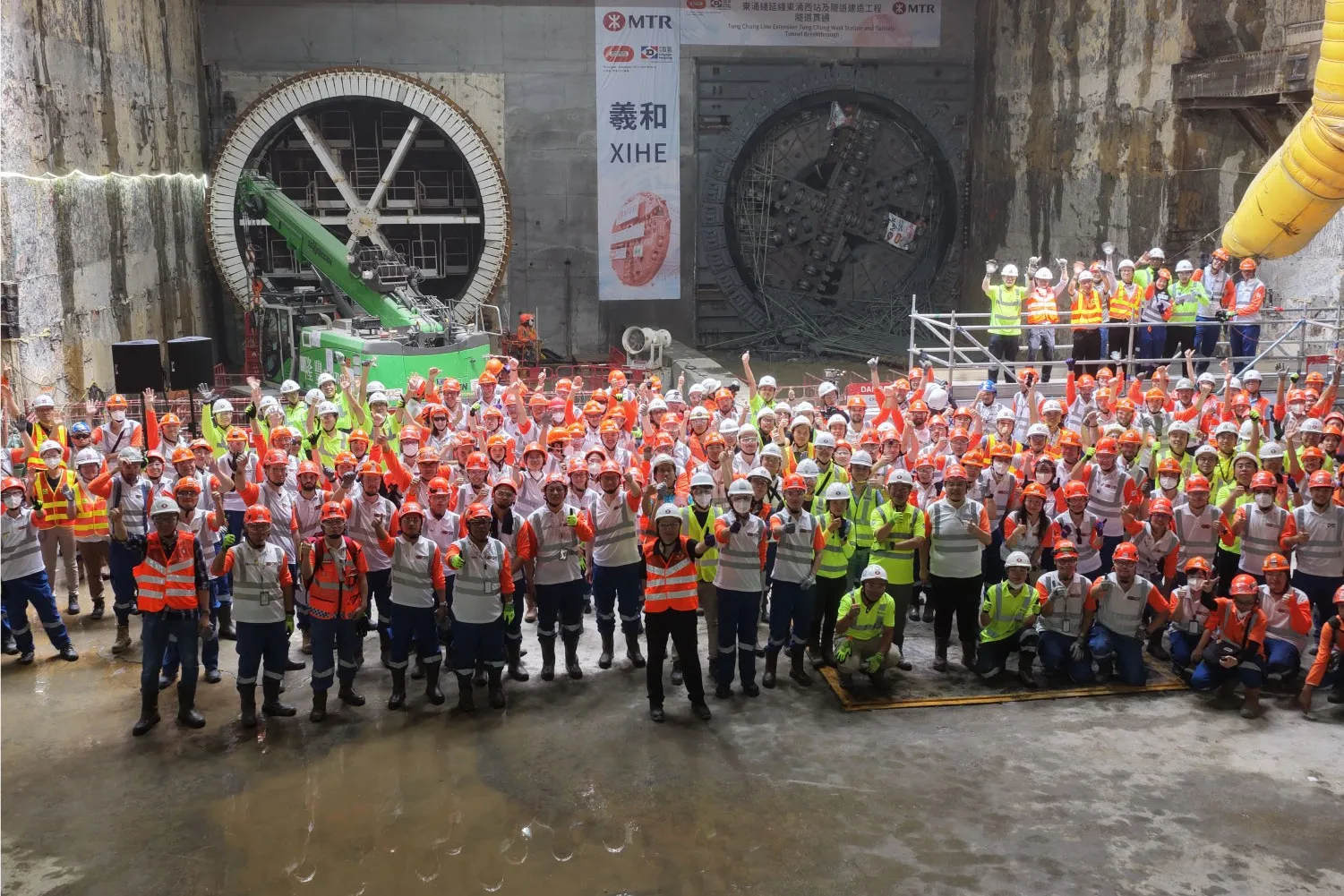 TBM completes tunnels in Hong Kong railway line extension | Ground ...