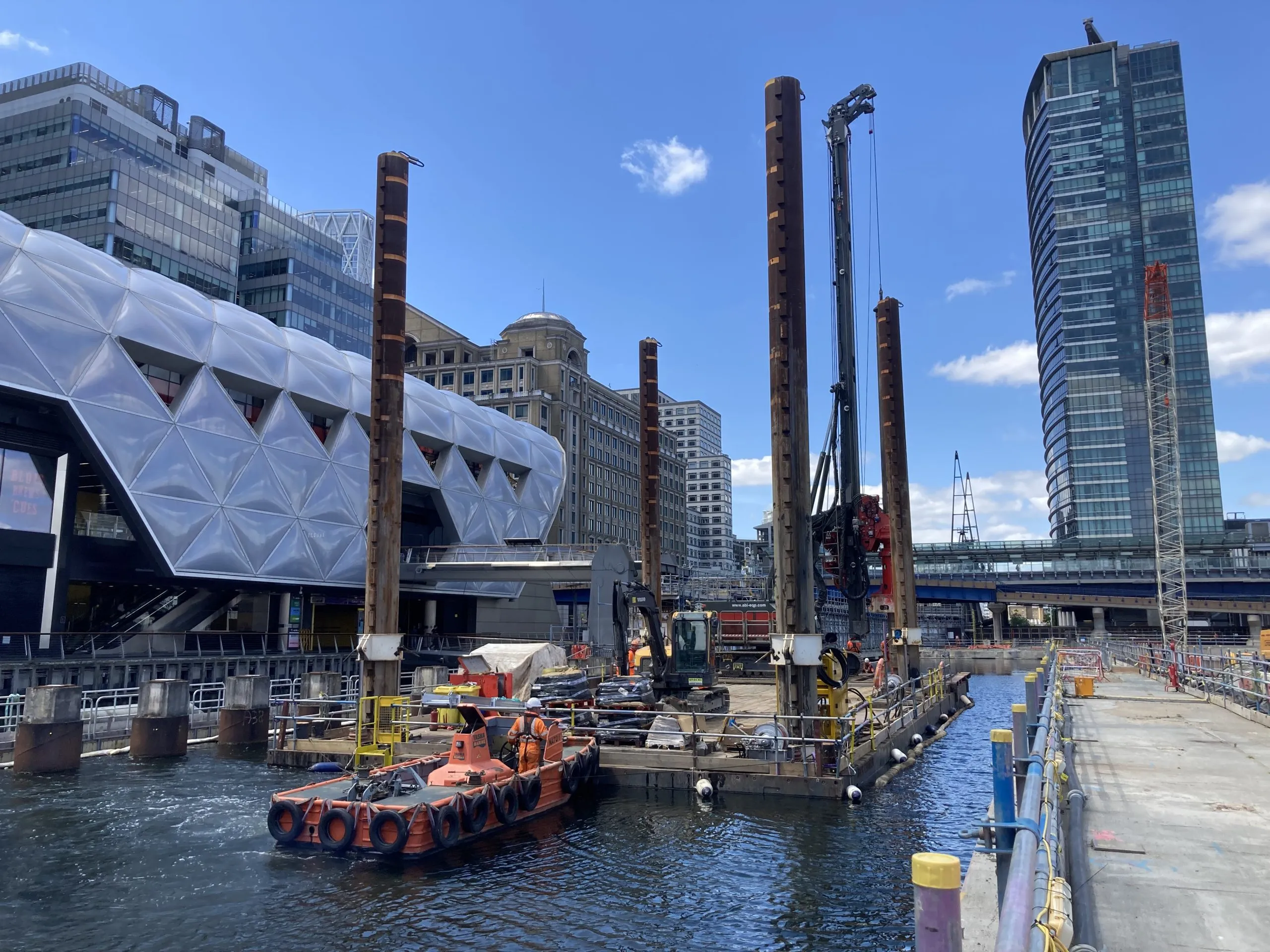 Substructure works at One North Quay demanded coordination and ...