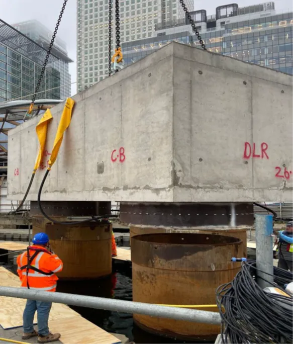 Substructure works at One North Quay demanded coordination and ...