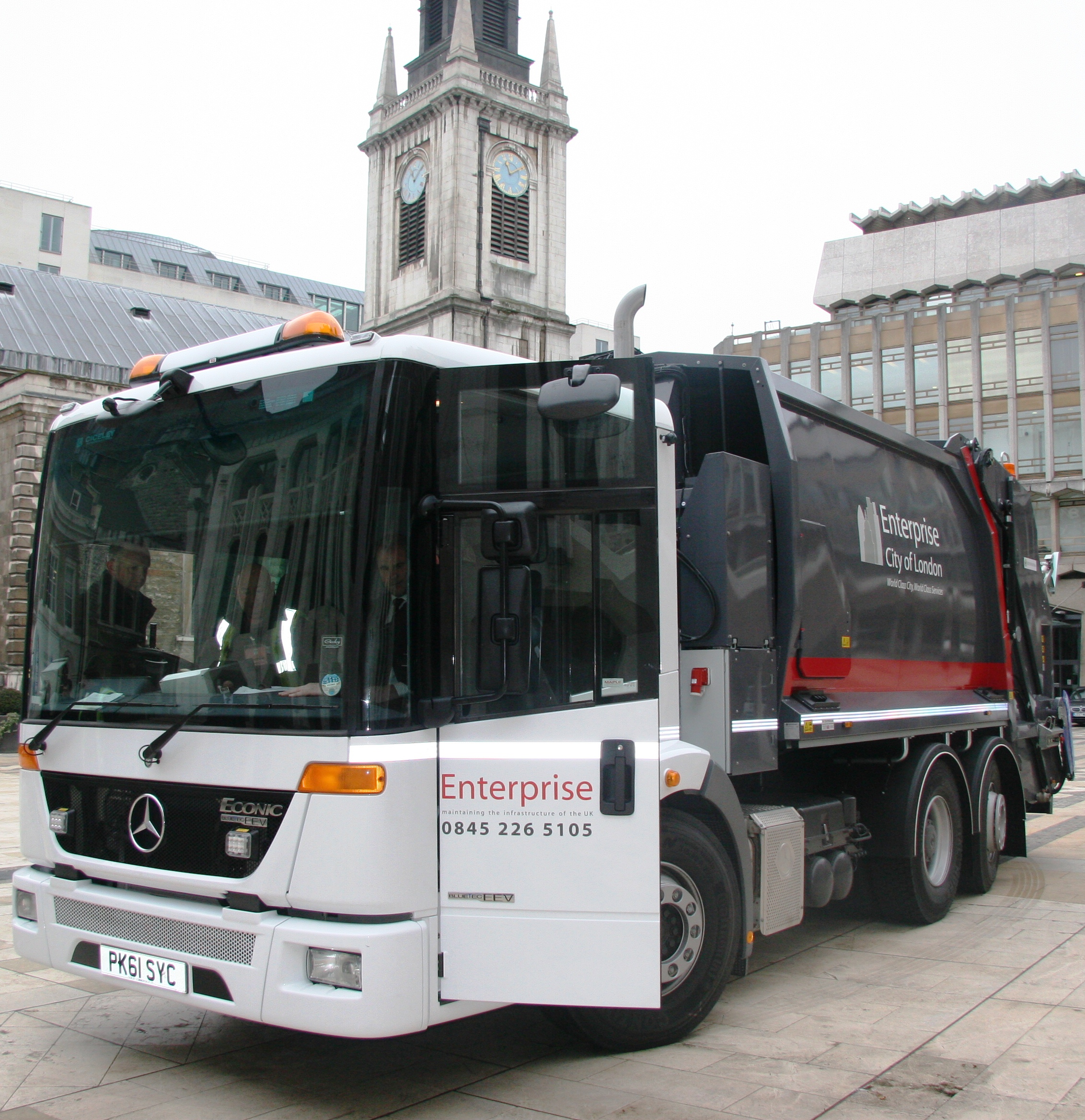 Electric waste trucks for the Square Mile | MRW