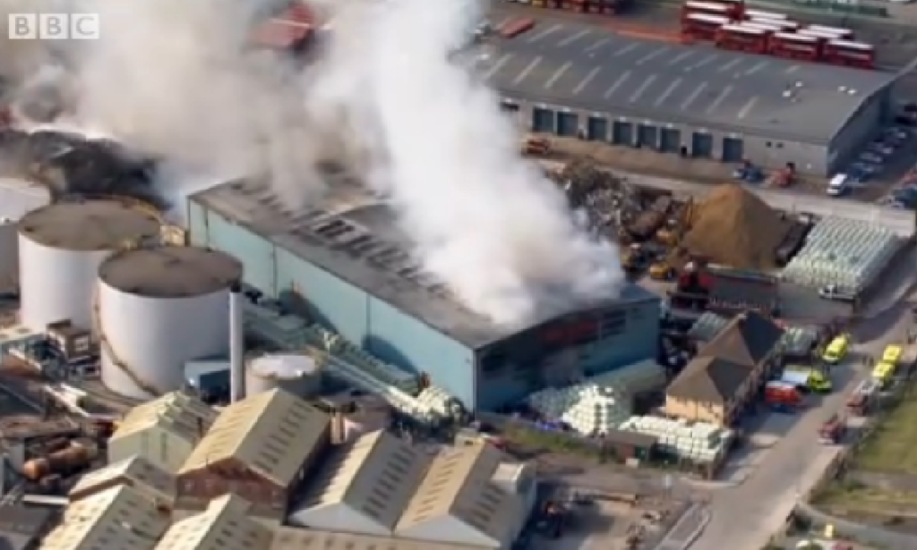 Recycle centre blaze 'biggest in London for years' | MRW