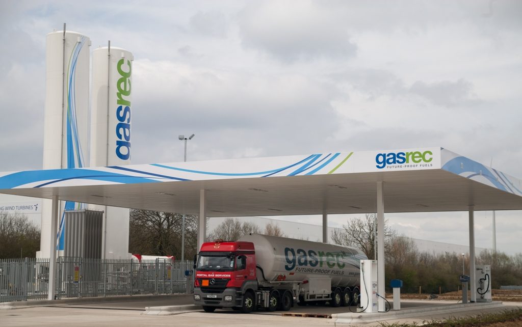 Gasrec opens first Bio-LNG filling station in the UK