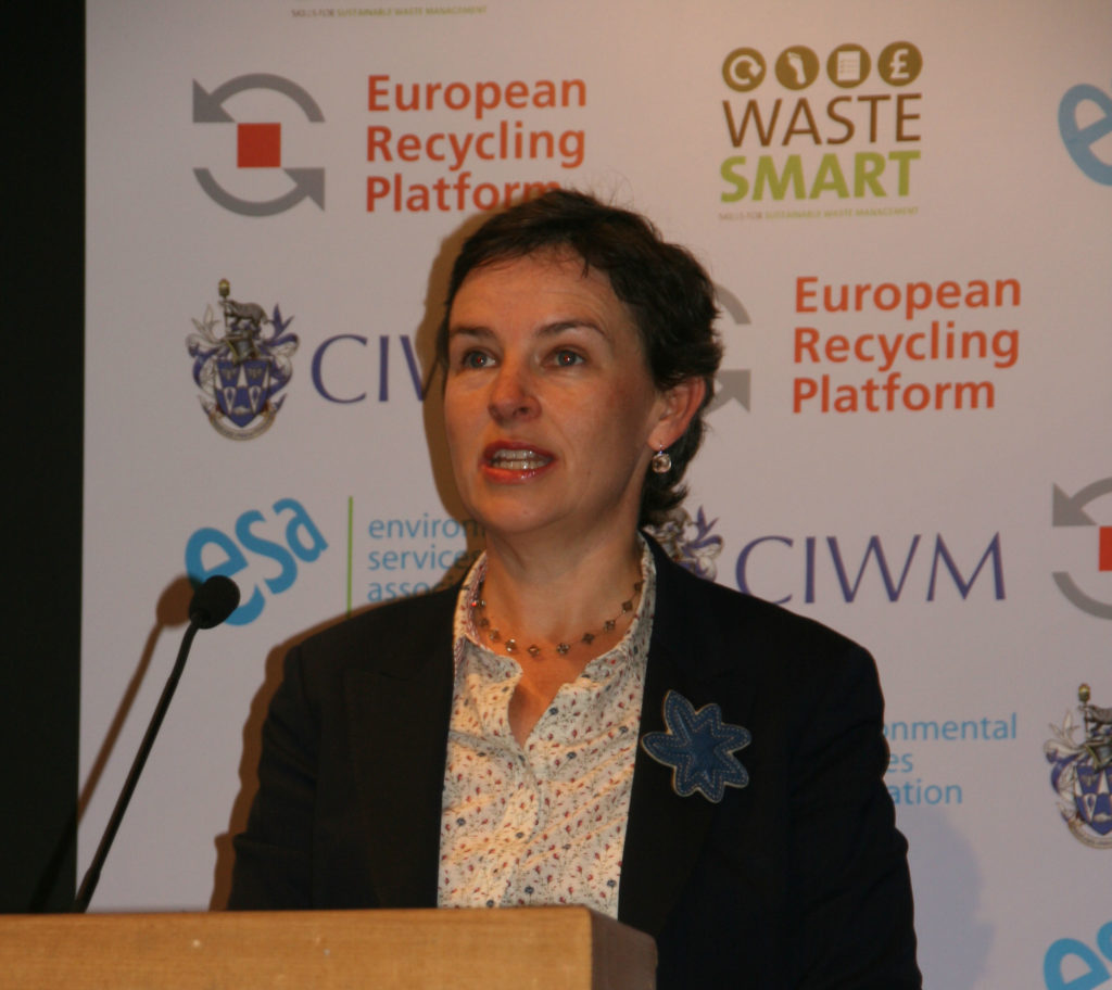 Mary Creagh says waste industry investors need stable Government policy