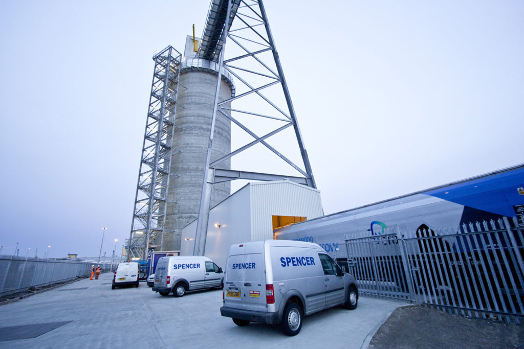 First Drax biomass silo completed | MRW