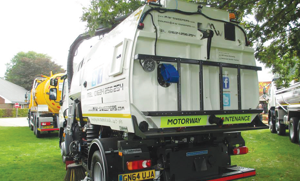Sweeper sector first to fit cycle safety warning system | MRW
