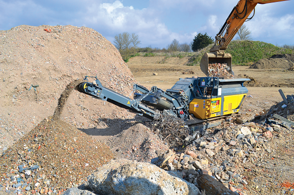 Compact crusher turns builders’ waste into saleable product | MRW