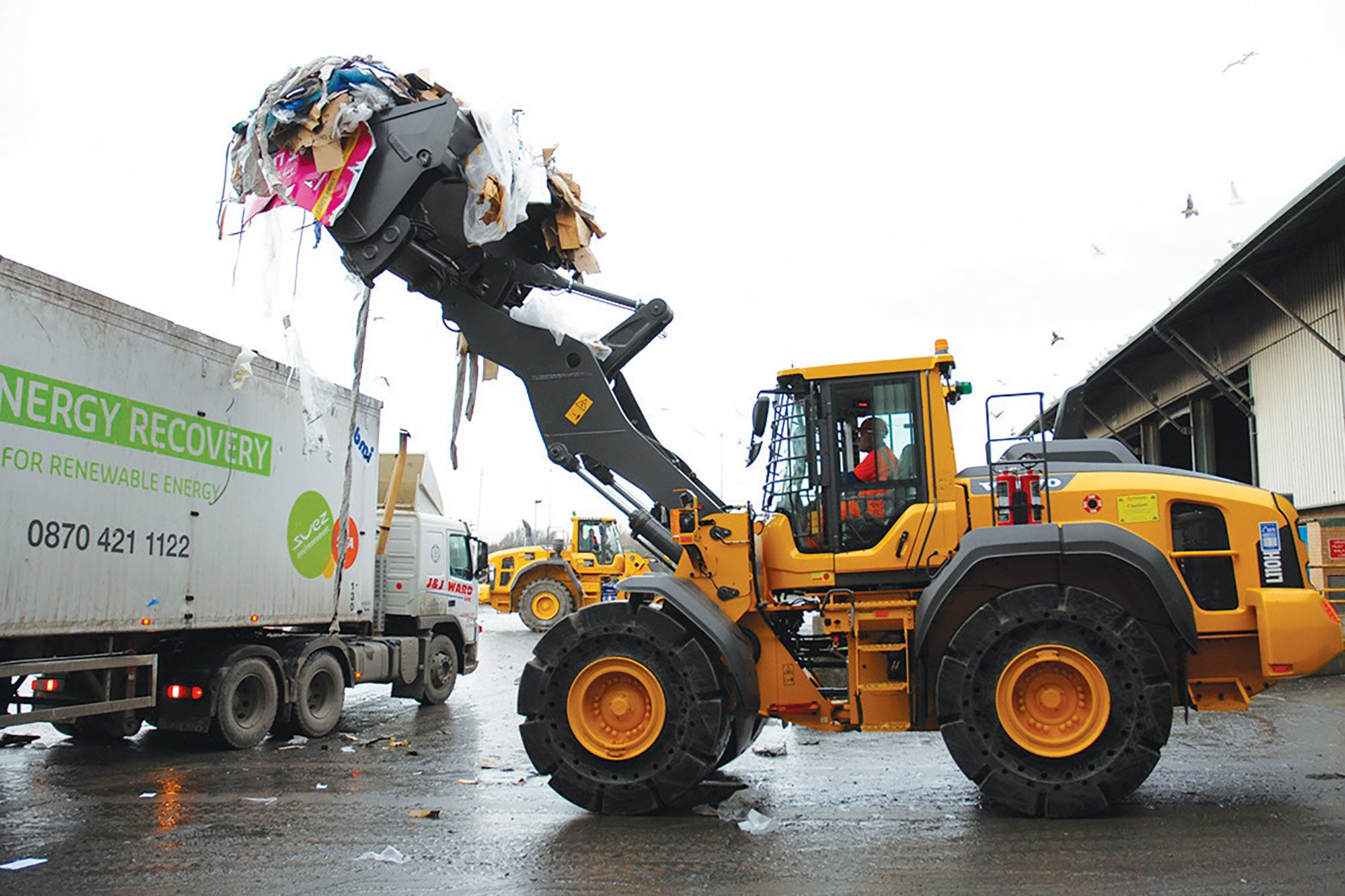 Loader linkage is extended | MRW