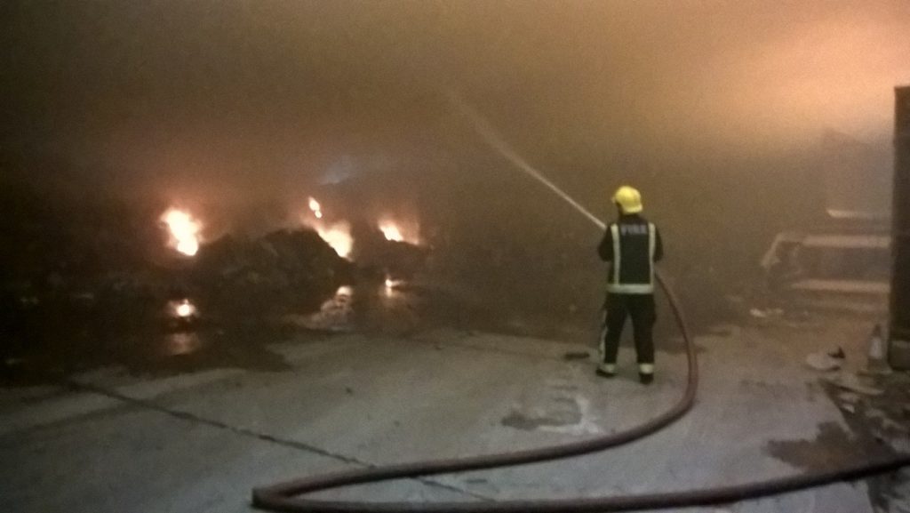 50 tonnes destroyed in Wembley fire | MRW