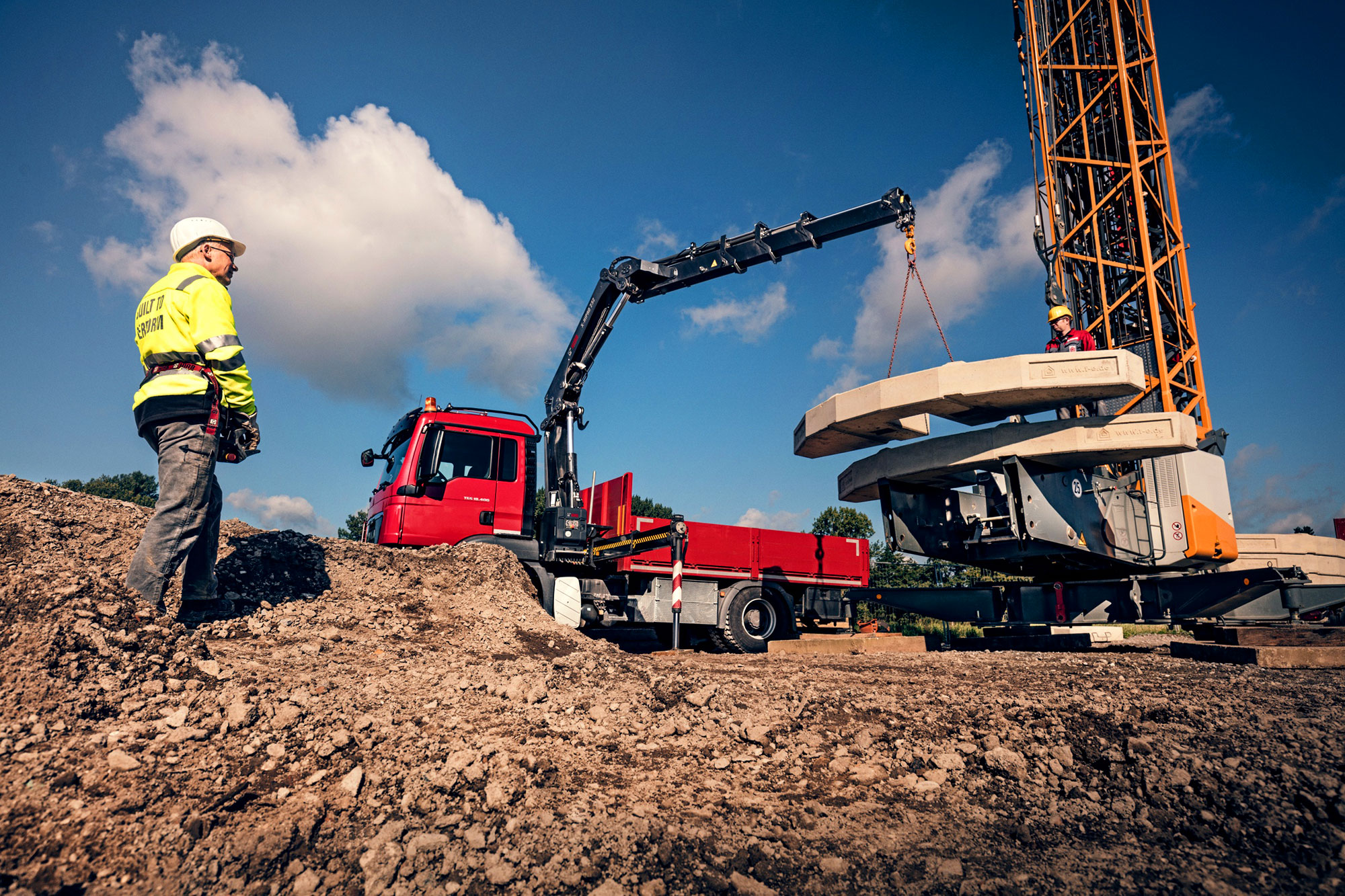 Loader crane range heads for France | MRW