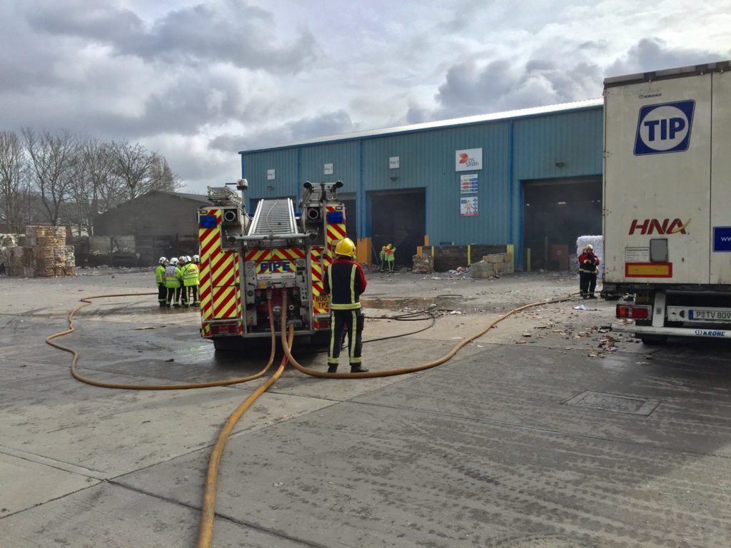 'Severe' fire at DS Smith plant | MRW